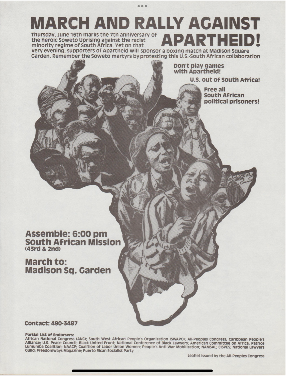 The New 3Rs.org - The Soweto Uprising June 16, 1976